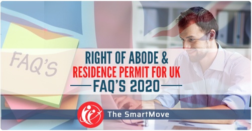 Residence Permit UK – 2020 FAQ'S & information | The Smartmove2UK