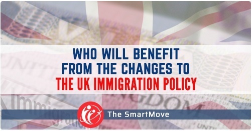 Who will benefit from the changes to the UK Immigration policy?